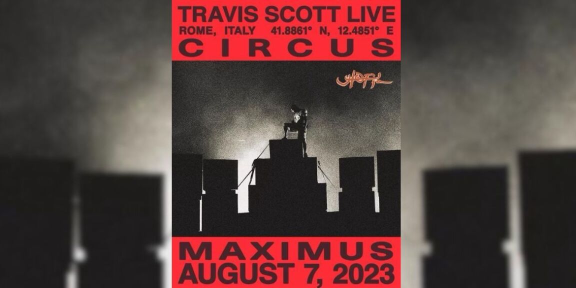 Travis Scott al Circo Massimo di Roma: Utopia comincia qui
